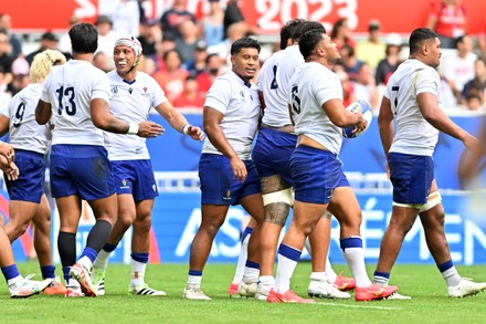 Samoan Team Joys After Test 2023 Editorial Stock Photo - Stock Image ...