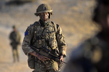 Soldier British Armys Second Battalion Parachute Editorial Stock Photo ...