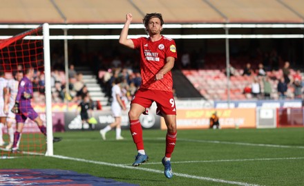 Crawley Towns Laurence Maguire Scores 20 Editorial Stock Photo - Stock ...