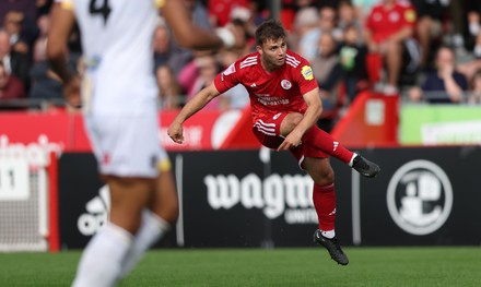 Crawley Towns Laurence Maguire Scores 20 Editorial Stock Photo - Stock ...