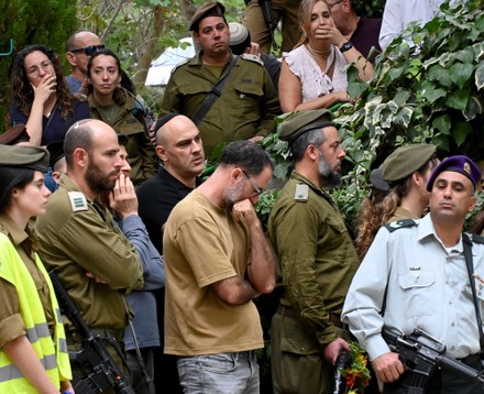 Israelis Attend Funeral Col Roi Levy Editorial Stock Photo - Stock ...