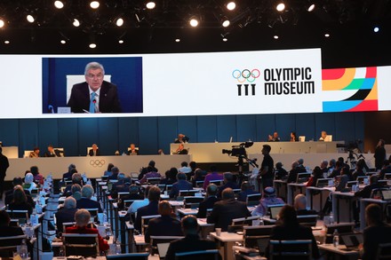 International Olympic Committee Ioc President Thomas Editorial Stock ...