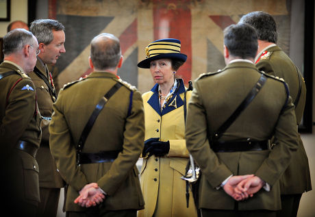 Hrh Princess Anne Princess Royal Graduation Editorial Stock Photo ...