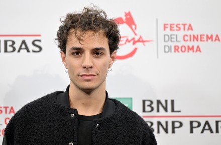Italian Actor Damiano Gavino Poses During Editorial Stock Photo - Stock ...