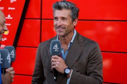 Patrick Dempsey Portrait During 2023 Formula Editorial Stock Photo ...