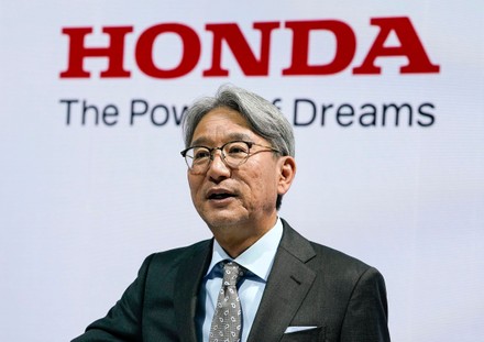 Toshihiro Mibe President Ceo Japanese Carmaker Editorial Stock Photo ...