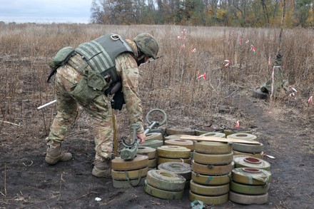 Eod Expert Places Metal Detection On Editorial Stock Photo - Stock ...
