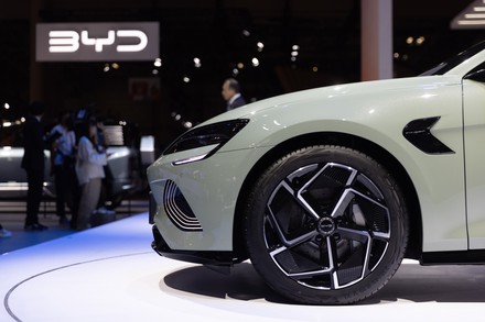 Byd Seal On Display Japan Mobility Editorial Stock Photo - Stock Image ...
