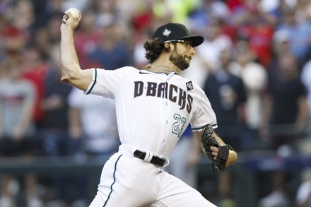 Arizona Diamondbacks Starting Pitcher Zac Gallen Editorial Stock Photo ...