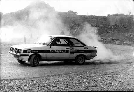 Woman Rally Driver Action During Ford Editorial Stock Photo - Stock ...