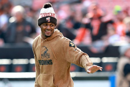 Cleveland Browns Quarterback Deshaun Watson 4 Editorial Stock Photo ...