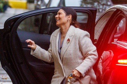 Dame Priti Patel Arrives Covid 19 Editorial Stock Photo - Stock Image ...