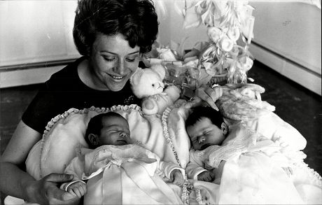 Princess Muna Jordan Toni Gardiner Twins Editorial Stock Photo - Stock ...