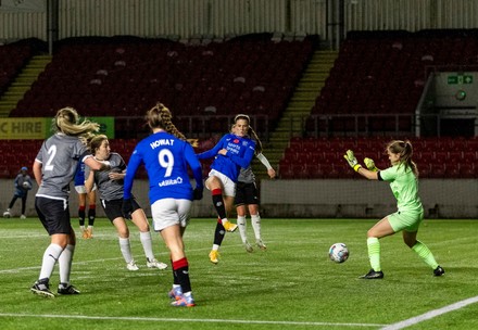 Rangers Womens Forward Laura Berry Scores Editorial Stock Photo - Stock ...