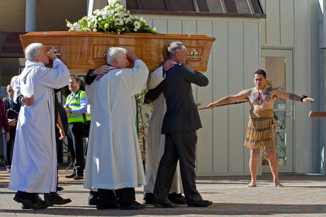State funeral for Sir Paul Reeves, Auckland, New Zealand - 18 August ...