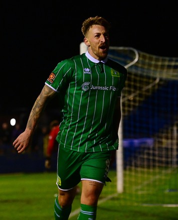 Goal Celebrations Jake Hyde Yeovil Town Editorial Stock Photo - Stock ...