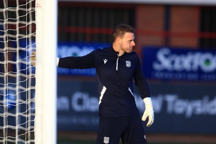 Dundee Goalkeeper Trevor Carson During Warm Editorial Stock Photo ...