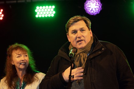 Kit Malthouse Mp Switches On Hampshire Editorial Stock Photo - Stock ...
