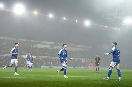 Nathan Broadhead Ipswich Town 33 Celebrates Editorial Stock Photo ...