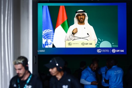 Speech Cop28 President Sultan Ahmed Al Editorial Stock Photo - Stock ...