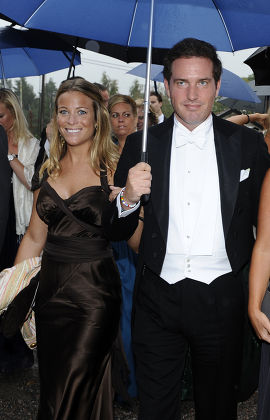 Natalie Rosta and Dag Werner Wedding, Gottrora Church, Sweden - 20 Aug ...