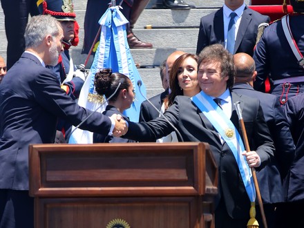 president javier milei inauguration buenos aires Stock Photos ...