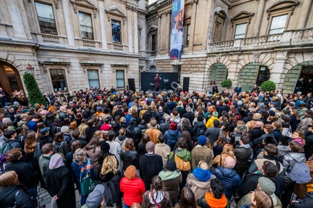 Large Crowd Listens Her Opening Address Editorial Stock Photo - Stock ...