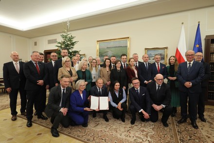 newly elected polish pm donald tusk's government Stock Photos ...