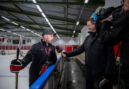 Alan Letang National Team Captain Interviewed Editorial Stock Photo ...