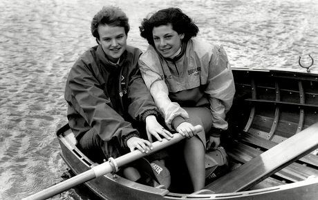 Rowing Boat Race Preps 1989 Oxford Editorial Stock Photo - Stock Image ...