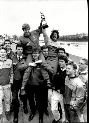 Rowing Boat Race Oxford Cambridge Boat Editorial Stock Photo - Stock ...