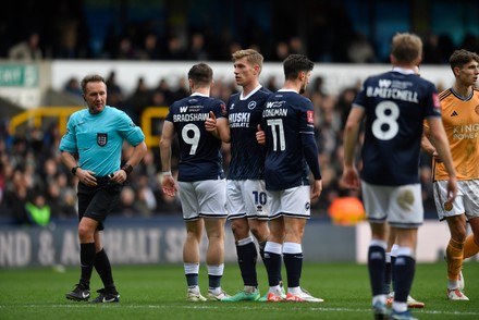Zian Flemming Millwall Organises Wall Referee Editorial Stock Photo ...