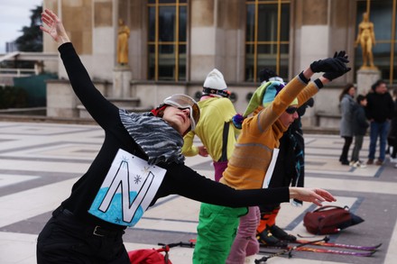 Activists Remove Clothes During Interpretive Dance Editorial Stock ...