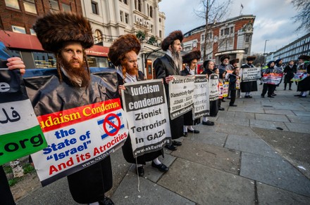 Rally Supported By Orthodox Jews Who Editorial Stock Photo - Stock ...