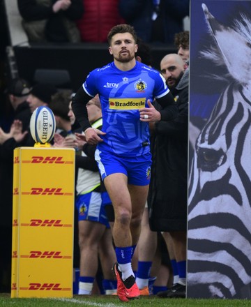 Henry Slade Exeter Chiefs Makes His Editorial Stock Photo - Stock Image ...