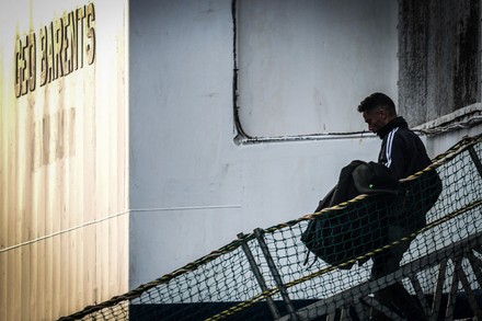 rescued migrants arrive port naples Stock Photos (Exclusive) | Shutterstock