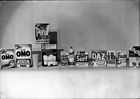 Packaging 1960s Detergents Washing Powder Washing Editorial Stock Photo ...