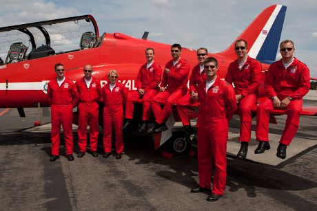 Red Arrows Display Team Pilots 2011 Editorial Stock Photo - Stock Image ...