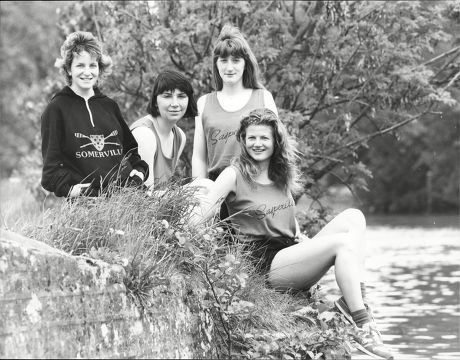 Sommerville Ladies Rowing Team L R Editorial Stock Photo - Stock Image ...