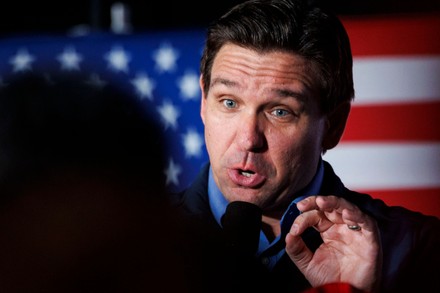 republican presidential candidate ron desantis campaigns new Stock ...