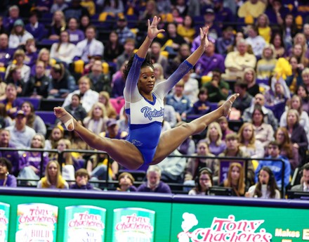 Kentuckys Arianna Patterson Leaps Into Air Editorial Stock Photo ...
