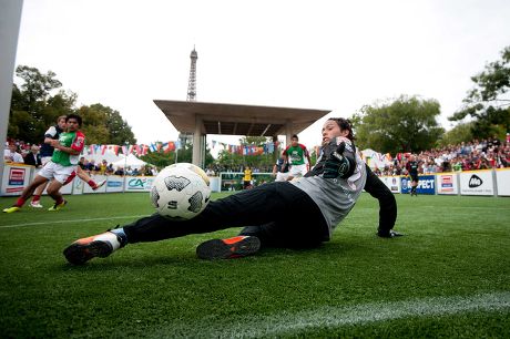 Scotland Scores Gaol Past Mexicos Goalkeeper Editorial Stock Photo ...