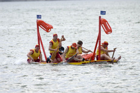 Baywatch Raft Editorial Stock Photo - Stock Image | Shutterstock