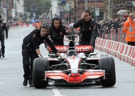 __COUNT__ Jenson Button at Vodafone VIP Live event with McLaren ...