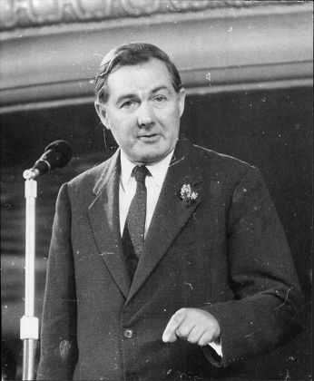 James Callaghan Baron Callaghan Cardiff Kg Editorial Stock Photo ...