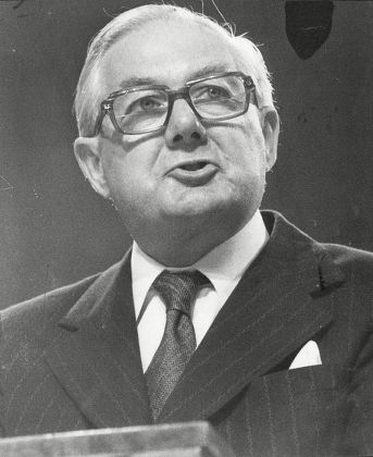 James Callaghan Baron Callaghan Cardiff Kg Editorial Stock Photo ...