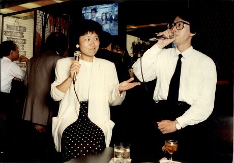 Japanese Banker Noriko Hoshi Friend Hiroshi Editorial Stock Photo ...