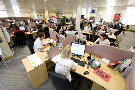 Ucas University Clearing System Call Centre Editorial Stock Photo ...