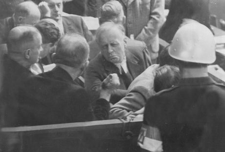 Nuremberg Trial 1945 Shows Joachim Von Editorial Stock Photo - Stock ...