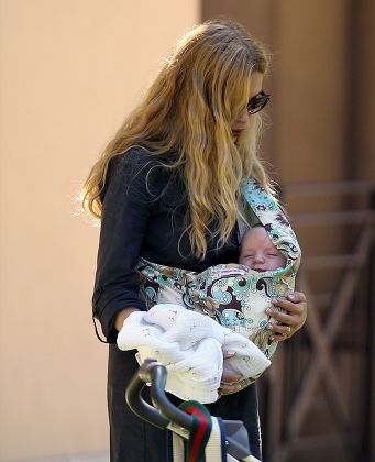 Goran Visnjics Wife Ivana Baby Vigo Editorial Stock Photo - Stock Image ...